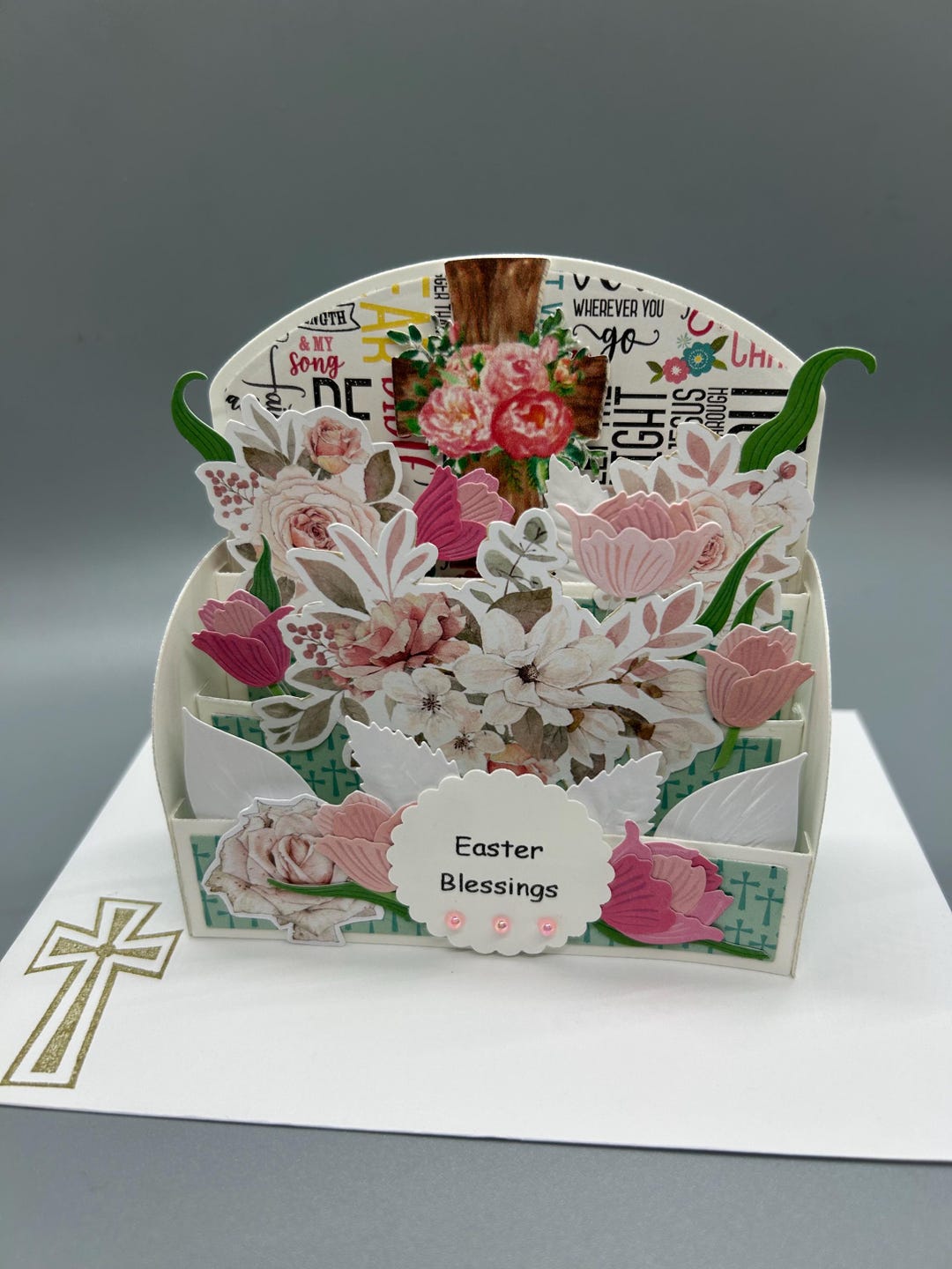 Religious Easter Card, Easter Popup Card, Easter Gift - Etsy