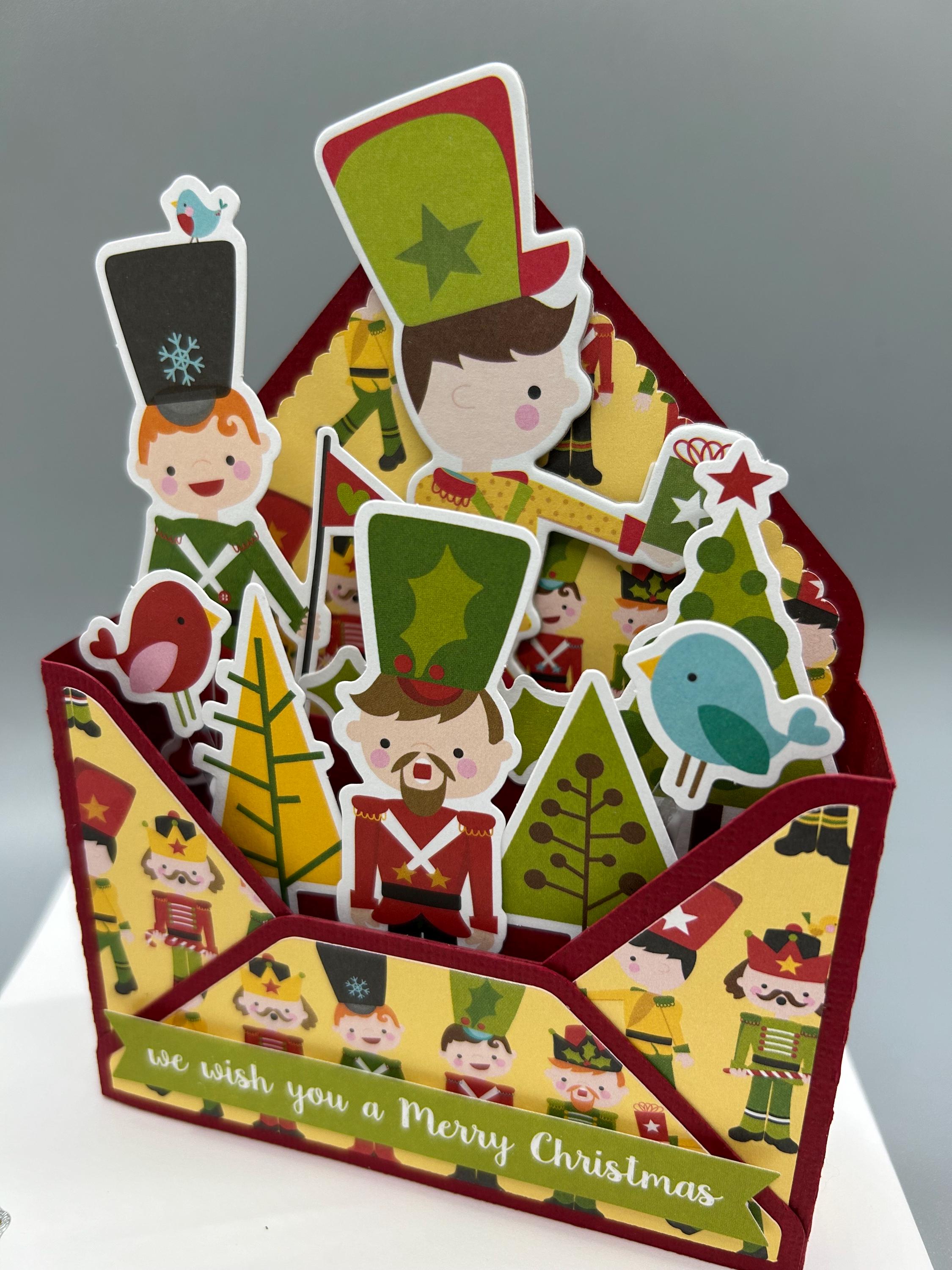 Christmas Card, Nutcracker Christmas Popup Card - Etsy