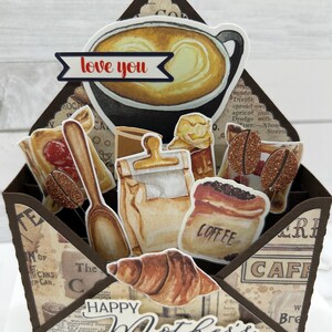 Mother’s Day Card, Mother’s Day Coffee Popup Card - Etsy
