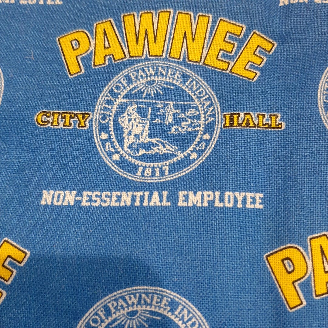Pawnee Indiana Fabric by Universal Television LLC Camel Lot Fabrics by ...