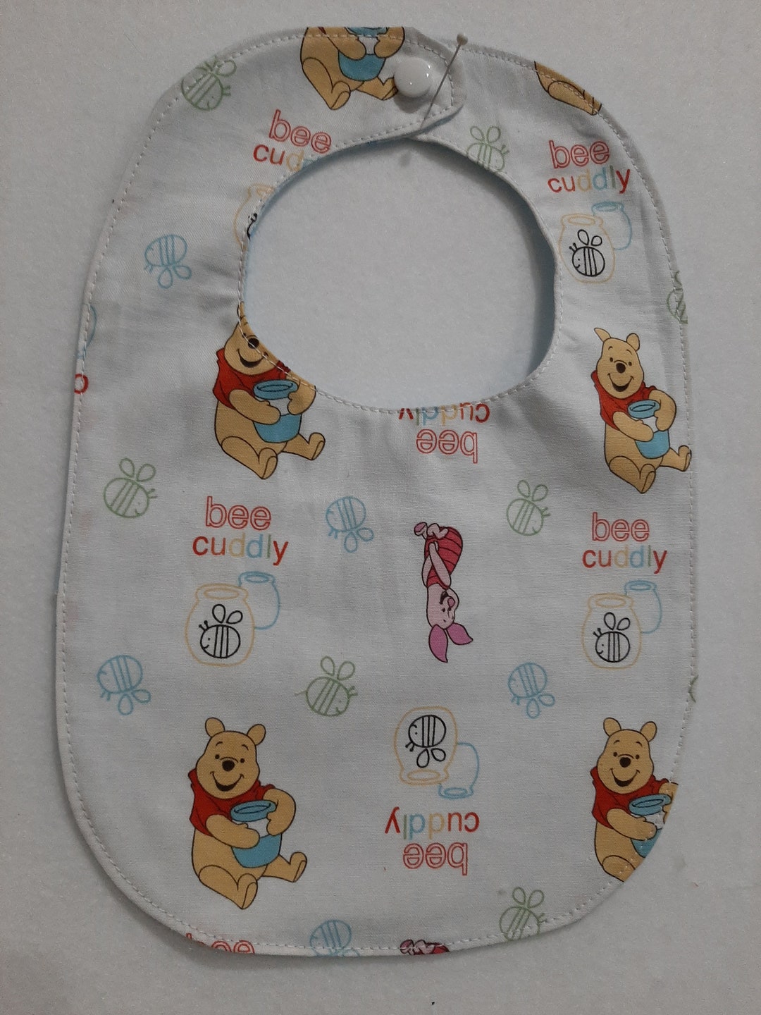Bear Bibs Made With Licensed Winnie the Pooh Fabric - Etsy