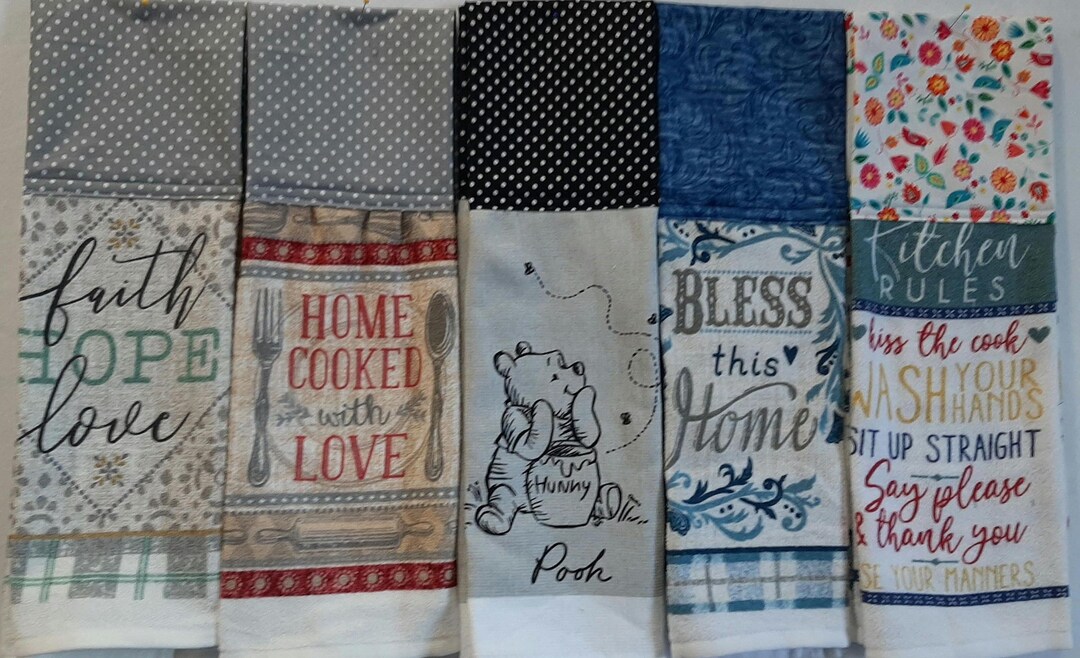 Cotton Kitchen Towel Boa: Novelty Dish Towel Scarf - Etsy