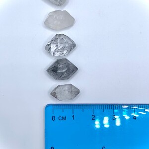 Rare HERKIMER DIAMOND With ANTHRAXOLITE Inclusions, Rough Black ...