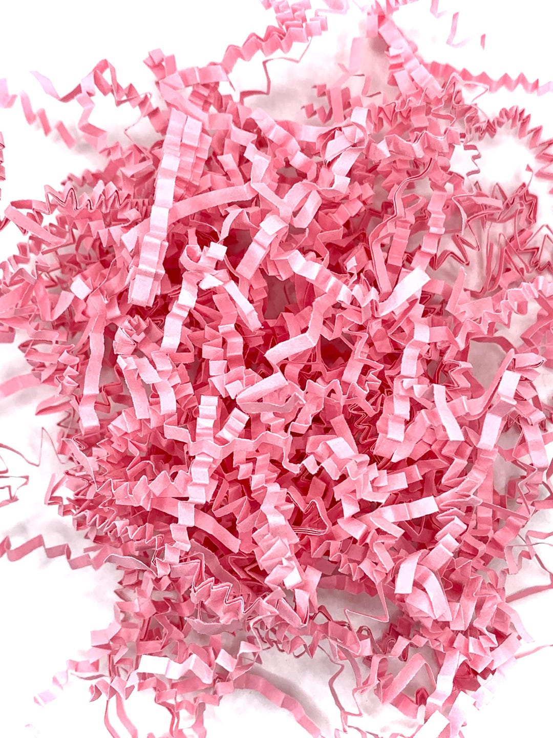 1/4 Lb Bubblegum Pink Crinkle Cut Shredded Paper for Packaging | Gift ...
