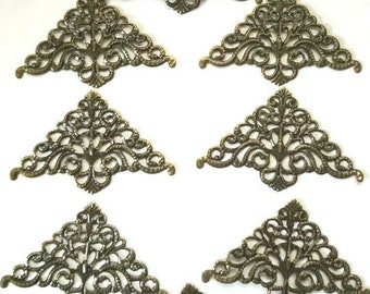 Filigree corners | Etsy