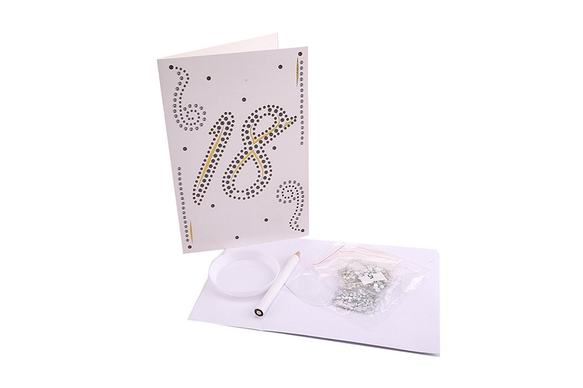 Craftbuddyus Crystal Card Kit 5D Diamond Painting Greetings - Etsy