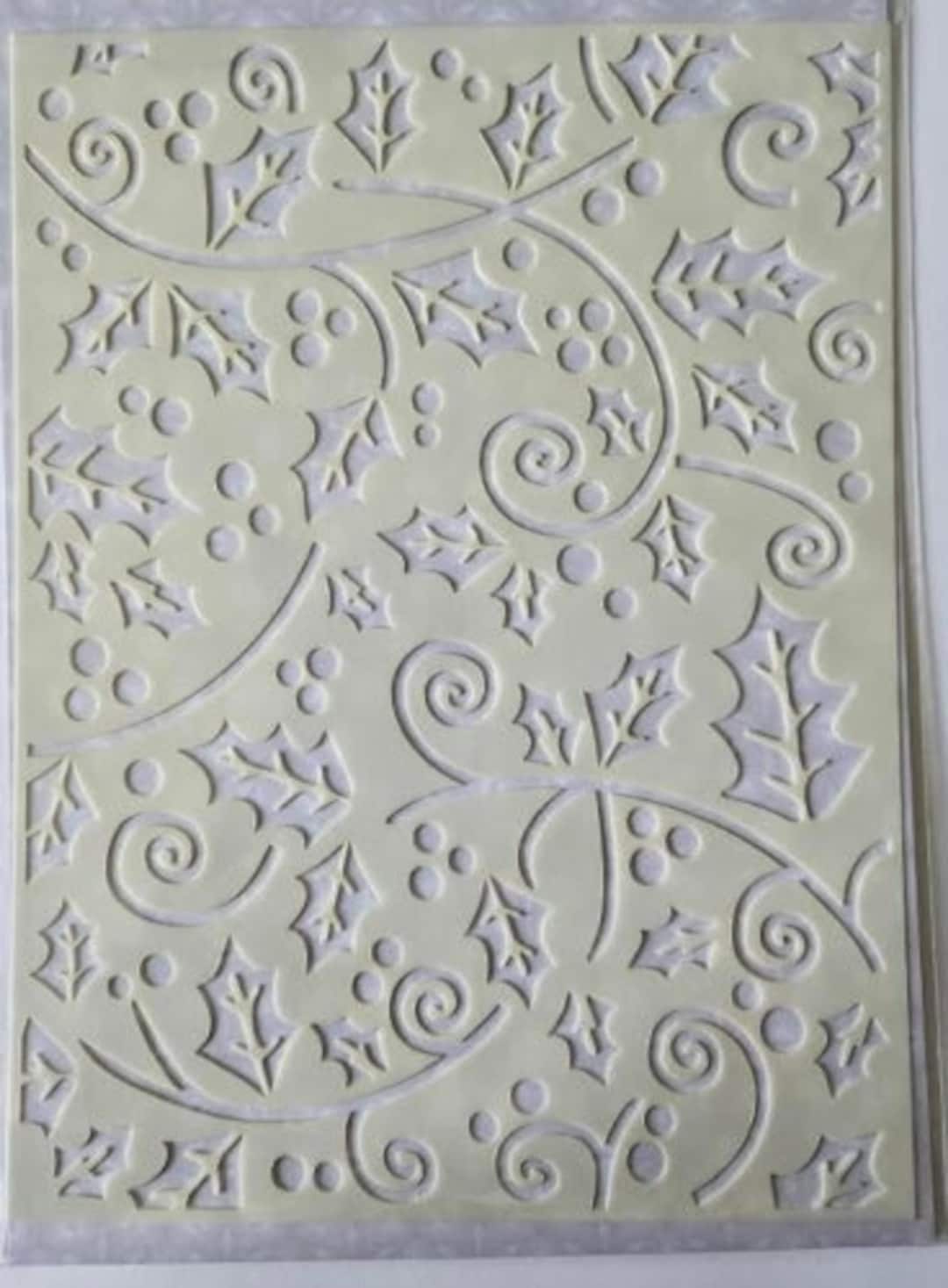 Craftbuddyus CBST39: Craft Buddy A5 Premium Embossing Stencil - Jolly ...
