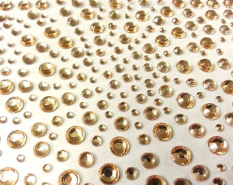 Craftbuddyus 1500 5mm Royal Blue Self Adhesive Rhinestones Sheet Stick ...