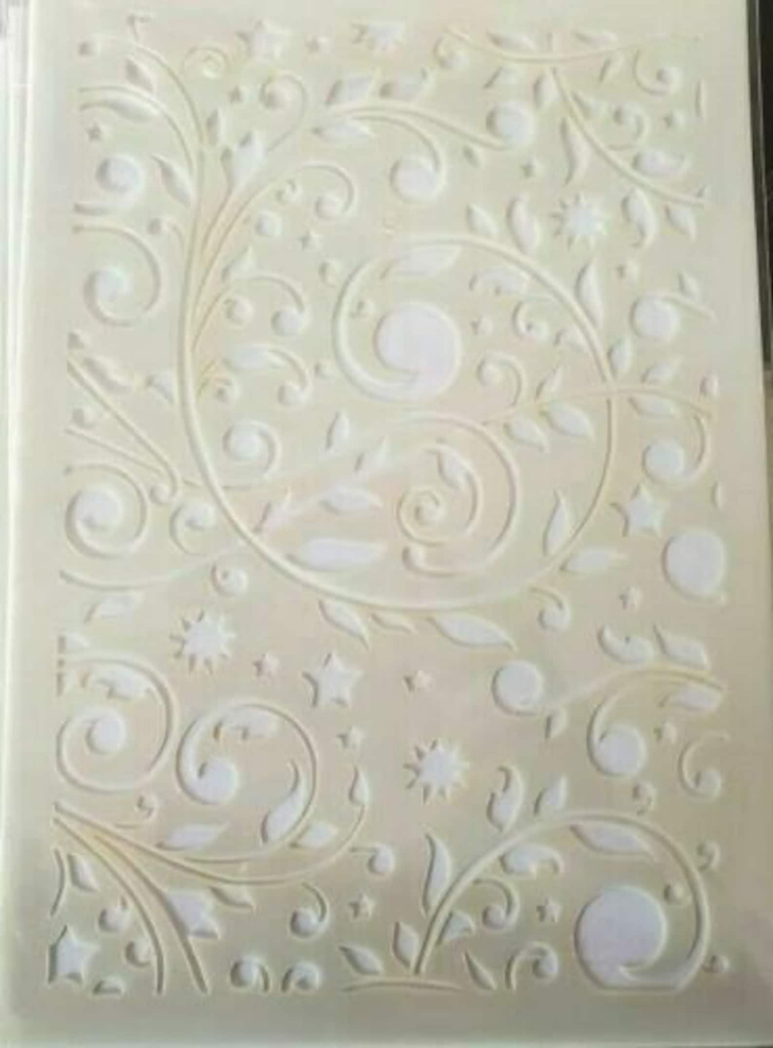 Craftbuddyus Flourish Array Stencil (DBST27) - Etsy