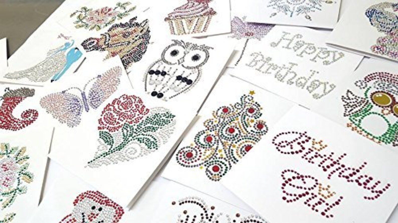 Craftbuddyus Crystal Card Kit 5D Diamond Painting Greetings - Etsy