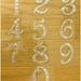 Craftbuddyus 2pcs Number "3" Self Adhesive Stick on Clear Rhinestone ...