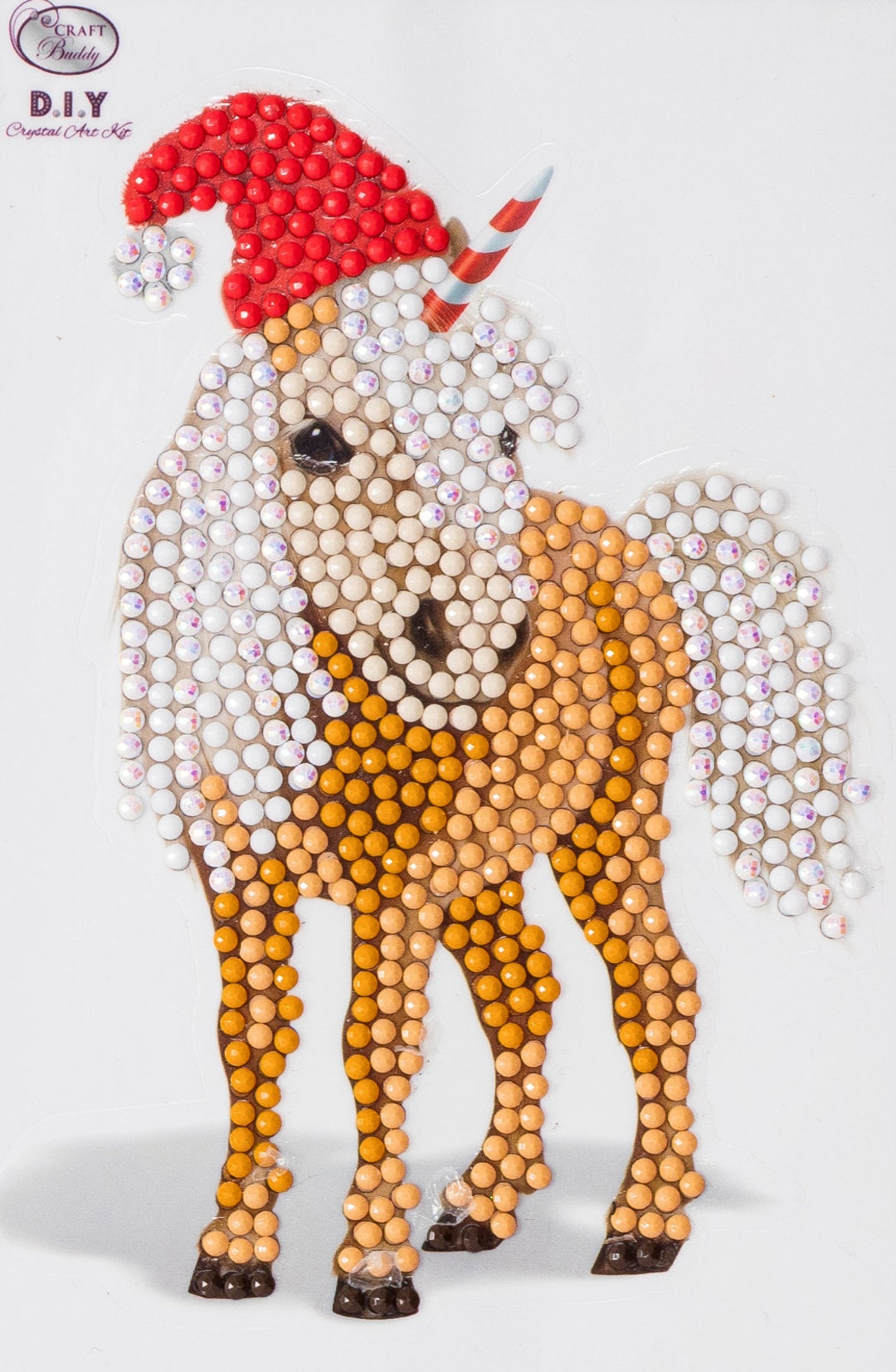 Craft Buddyus CAMK 47 Horse Crystal Art Sticker Motif Kit - Etsy