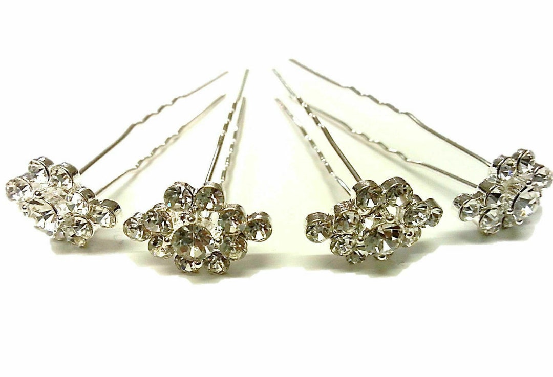 Craftbuddyuscp9 12 Pieces 22x15mm Diamante Almond Crystal Hand Crafted ...