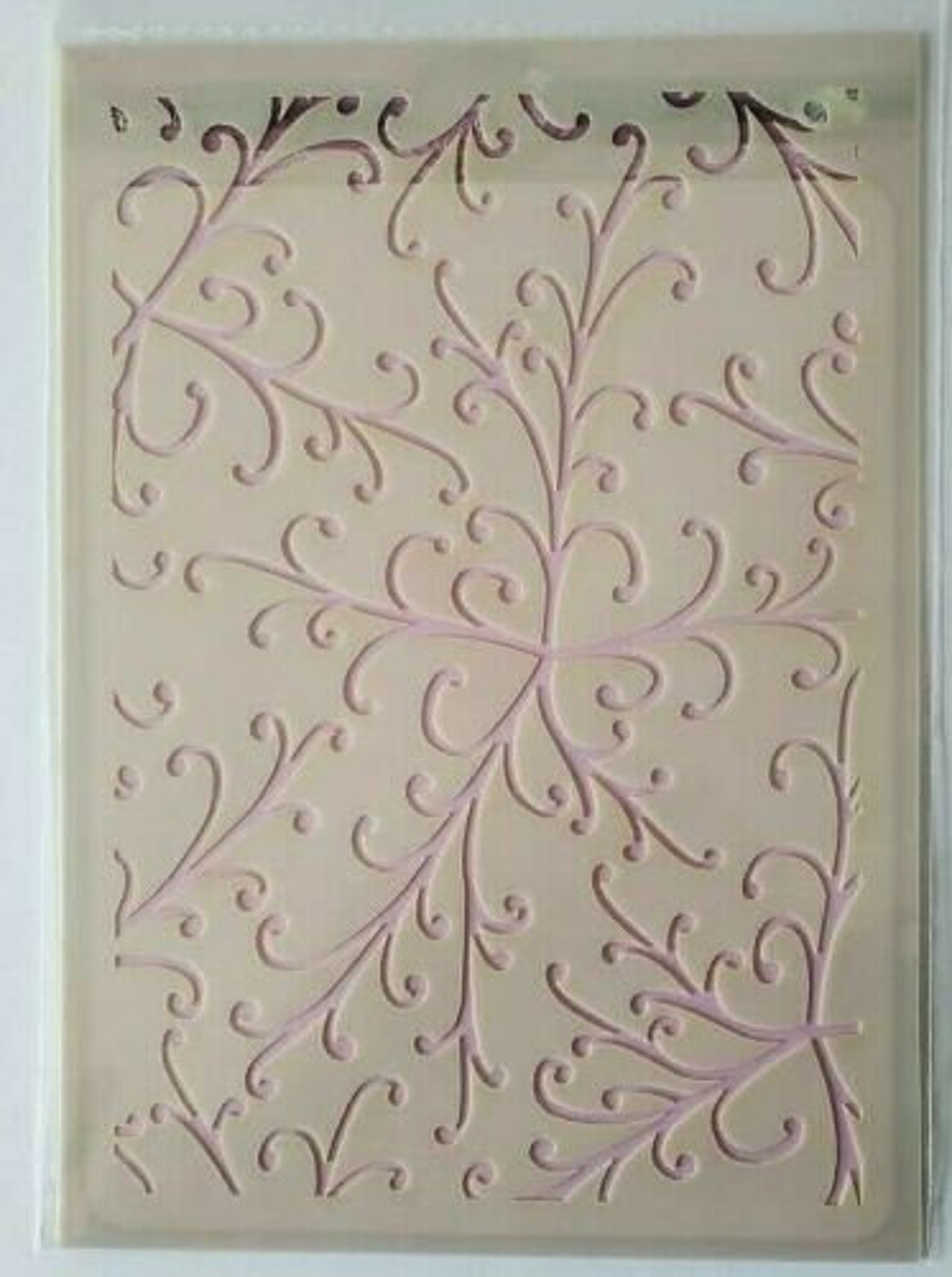 Craftbuddyus Pretty Flourish Stencil DBST09 | Etsy