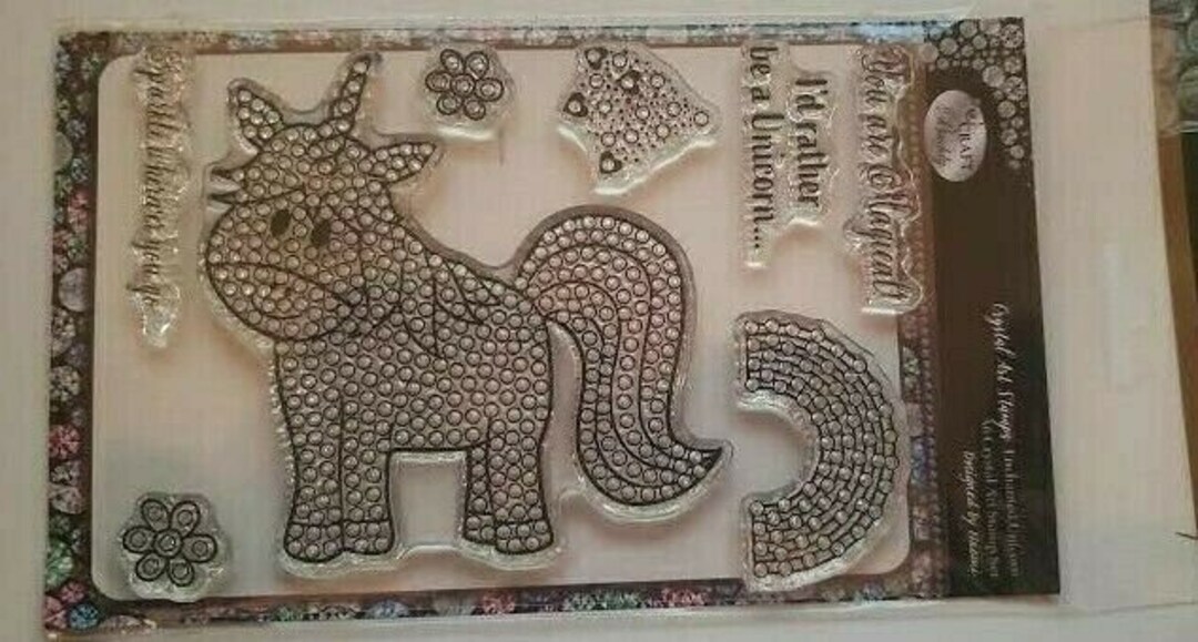 Craft Buddyus CCST53: Craft Buddy Crystal Art Enchanted Unicorn A6 ...