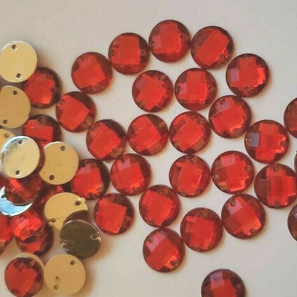 Red Gems - Etsy
