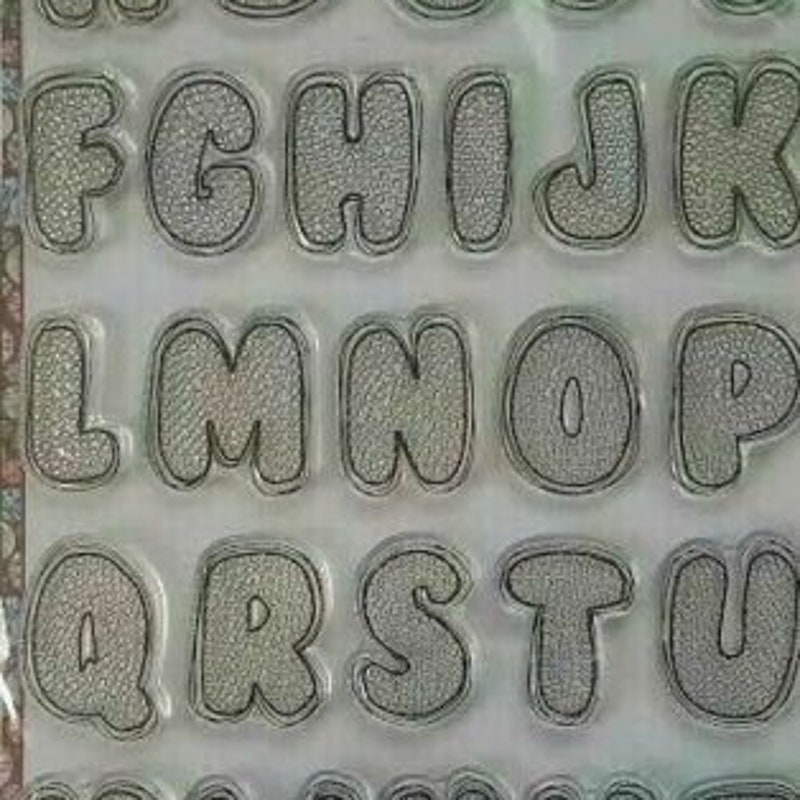 Alphabet Stamps - Etsy