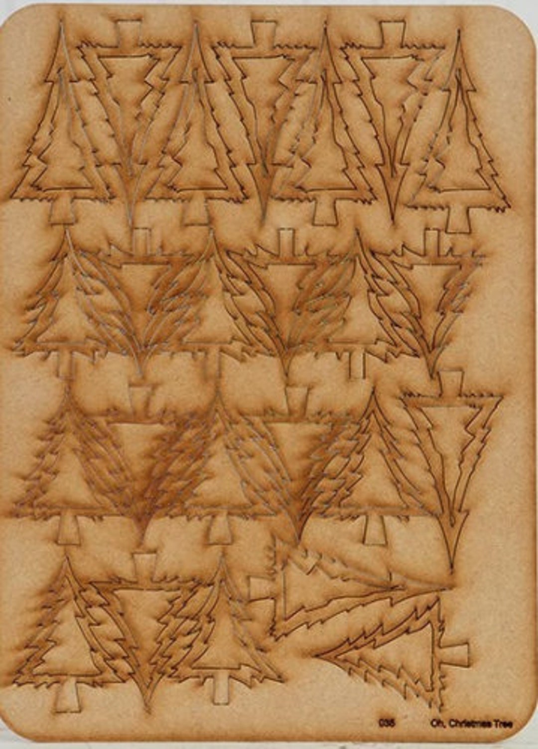 Craftbuddyus MDF A4 Grab Sheet - Oh Christmas Tree, Wood Crafts, DIY - Etsy