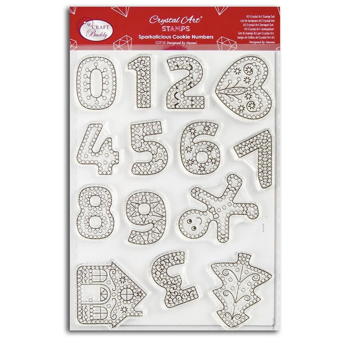 Craft Buddyus Ccst135:craft Buddy Crystal Art Sparkalcious Cookie A5 ...