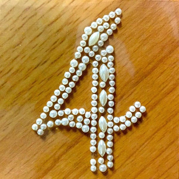 Pearl and Diamante - Etsy
