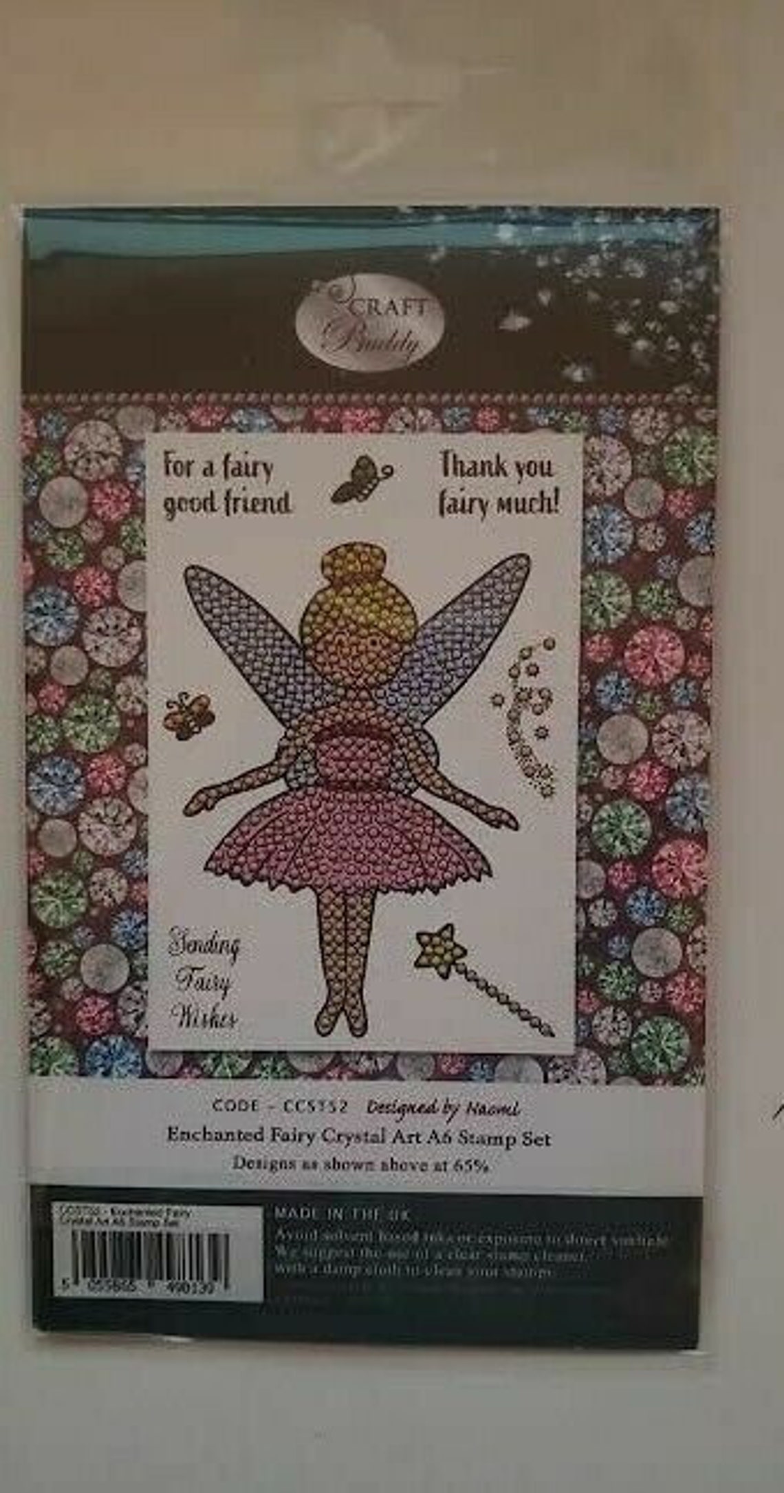 Craft Buddyus CCST52: Craft Buddy Crystal Art Enchanted Fairy | Etsy