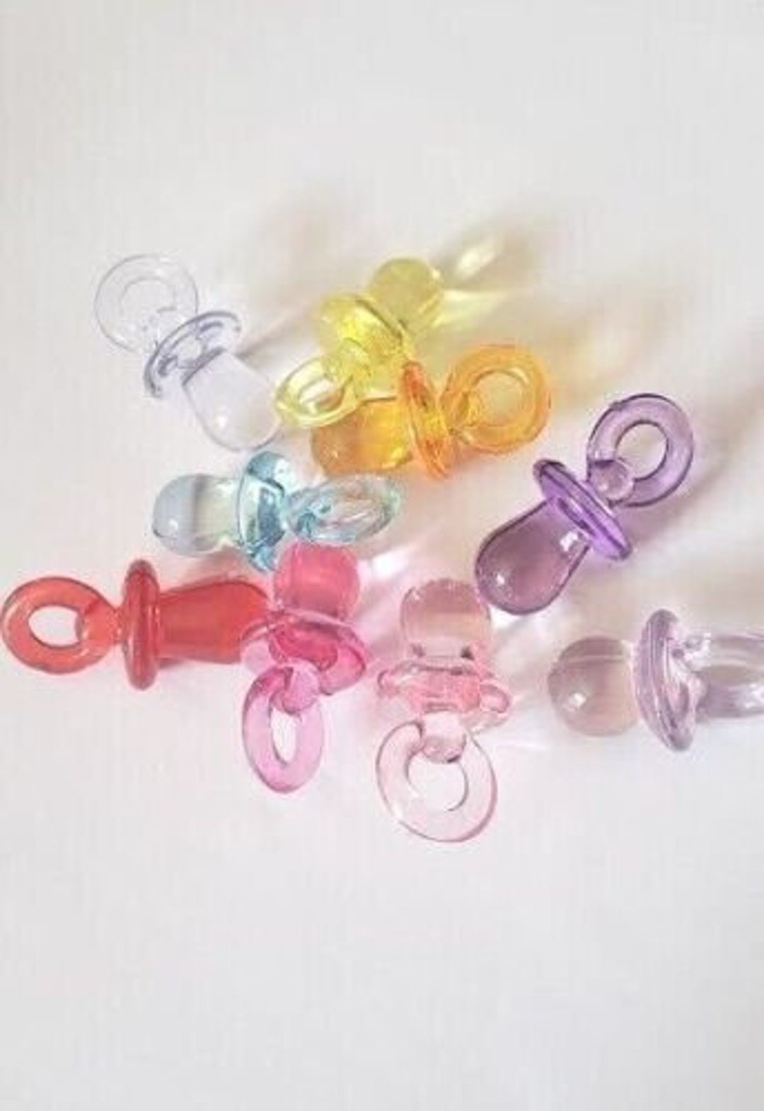 Craftbuddyus 20pcs X (1.25 X0.5inch) MIXED Colors Acrylic Plastic ...