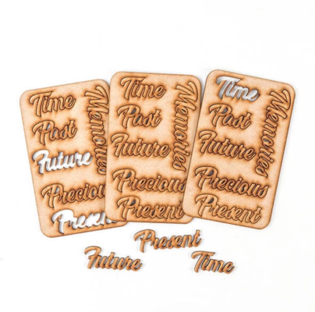 Craftbuddyus MDF Timeless Messages Set of 18, Wood Craft, DIY, Six ...