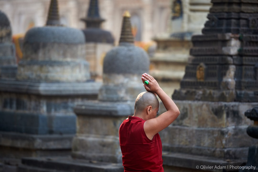 Early Morning Prostrations in Mahabodhi Temple, Where Buddha Attained ...