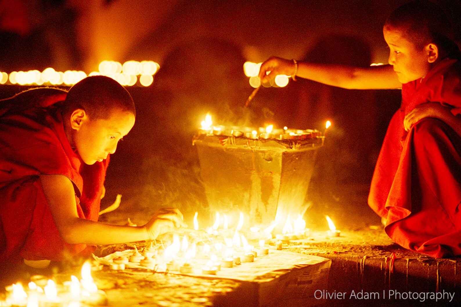 Light Offering, Kalachakra, Bodhgaya, 2003 - Etsy