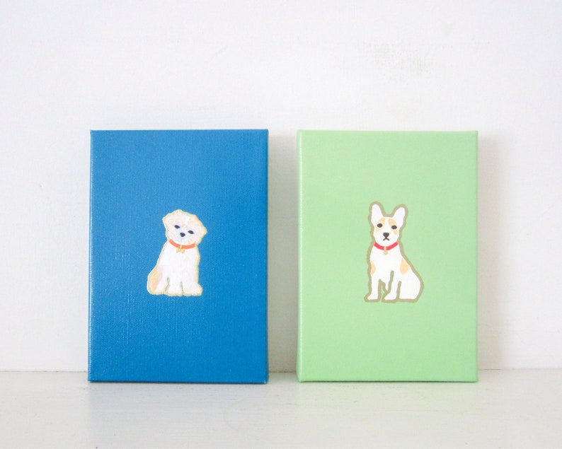CUSTOM DOG PORTRAIT Personalized Dog Portrait Custom Pet - Etsy