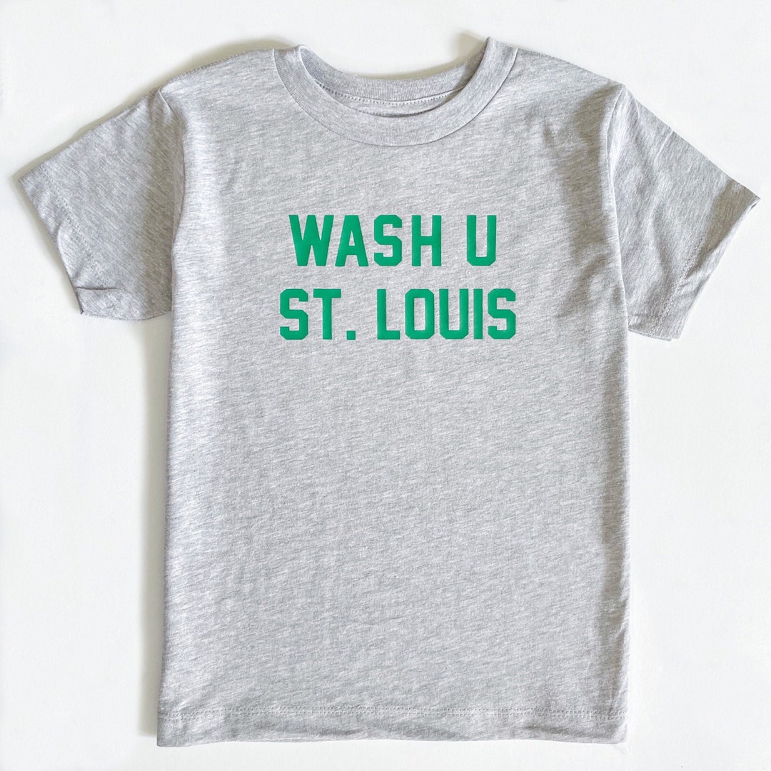 WASH U Kids TEE - Washington University St. Louis Childrens T Shirt ...