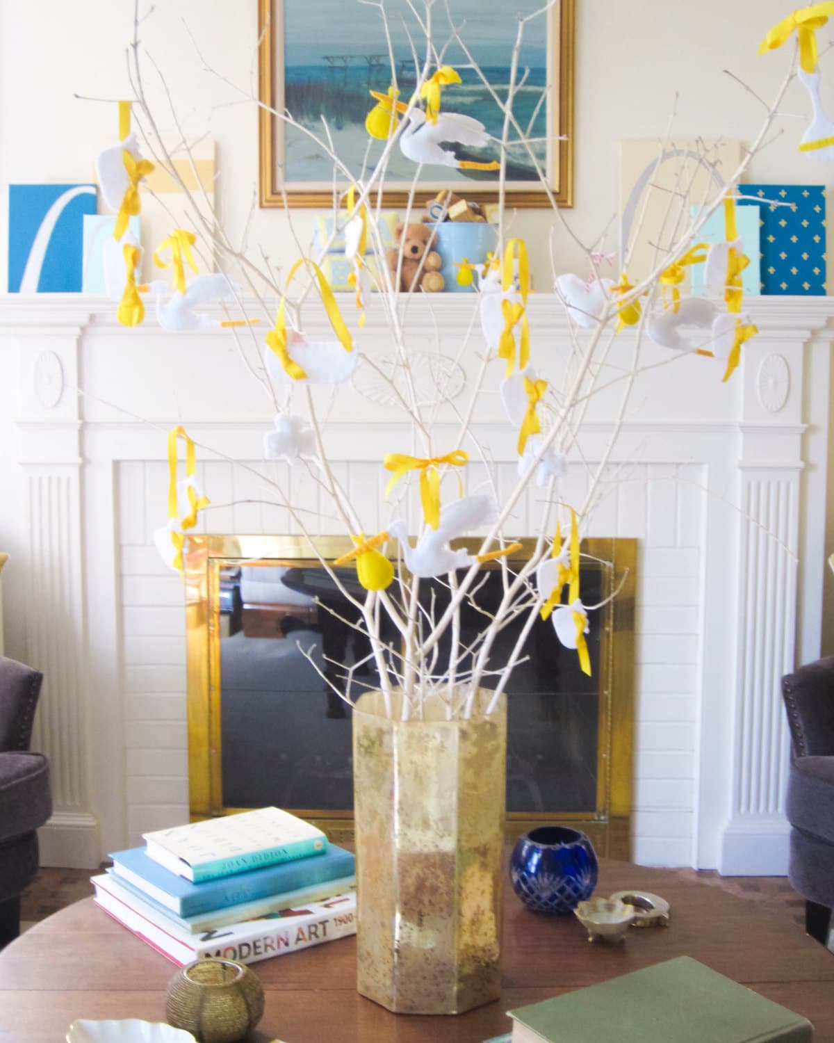 BABY BOOTIES ORNAMENT Felt Baby Decoration Baby's - Etsy