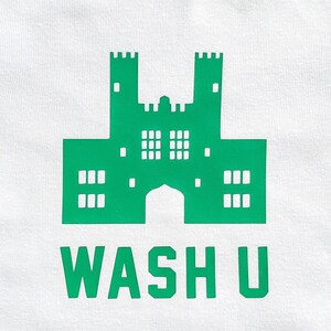 WASH U Canvas TOTE Bag - Washington University in St. Louis Graduation ...
