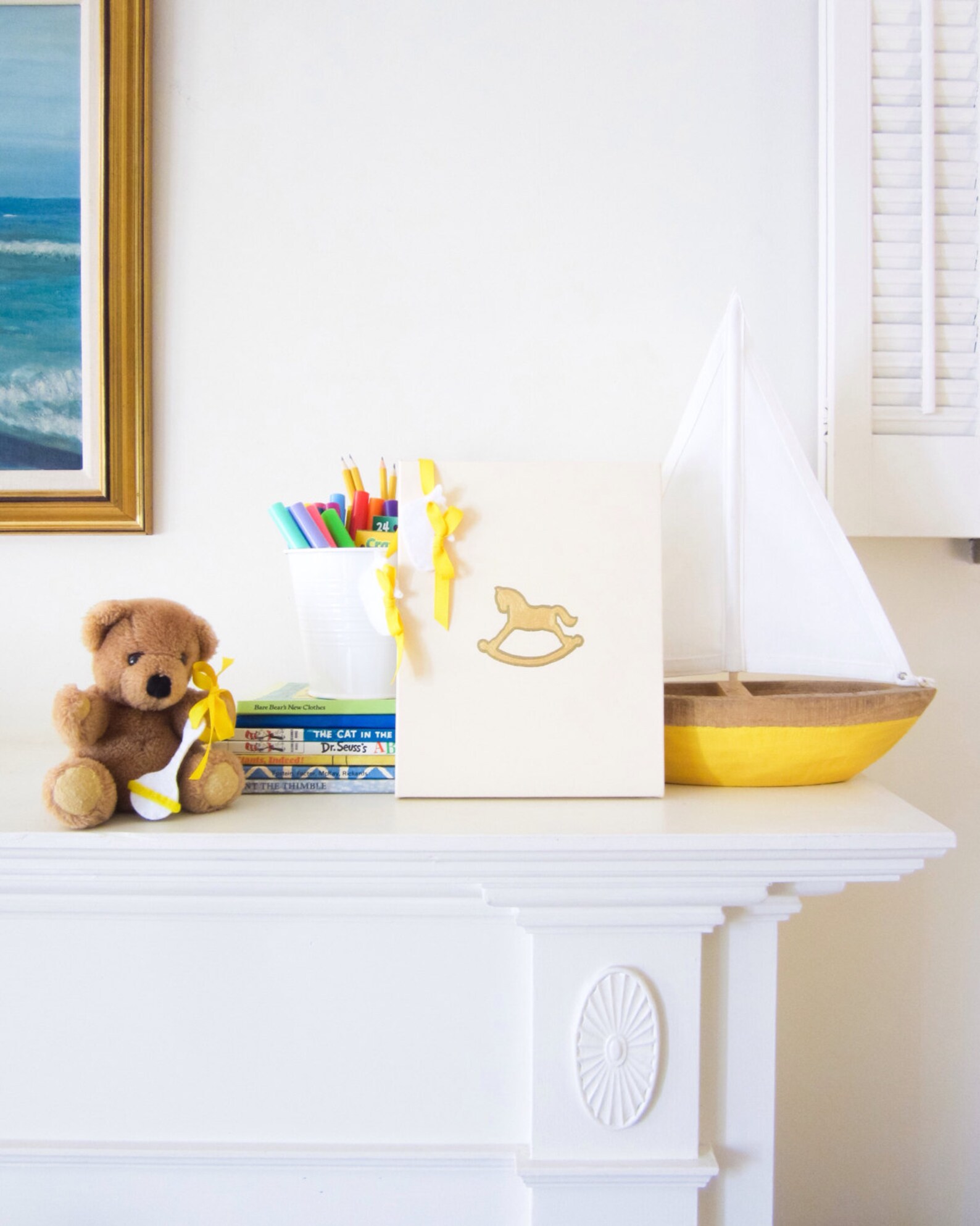 BABY BOOTIES ORNAMENT Felt Baby Decoration Baby's - Etsy