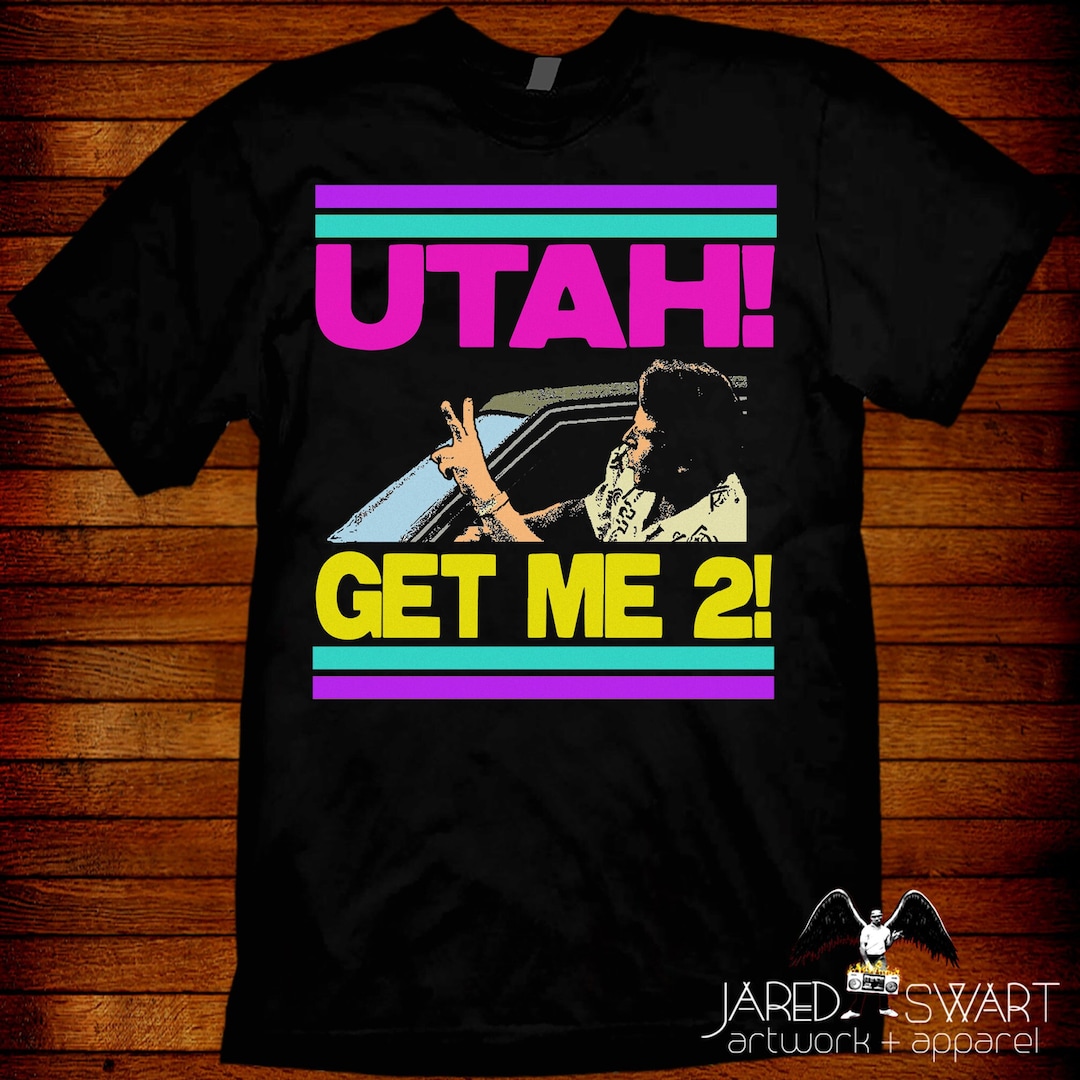 Point Break T-shirt: Utah! Get Me 2! 80s Pop-art Tee - Etsy