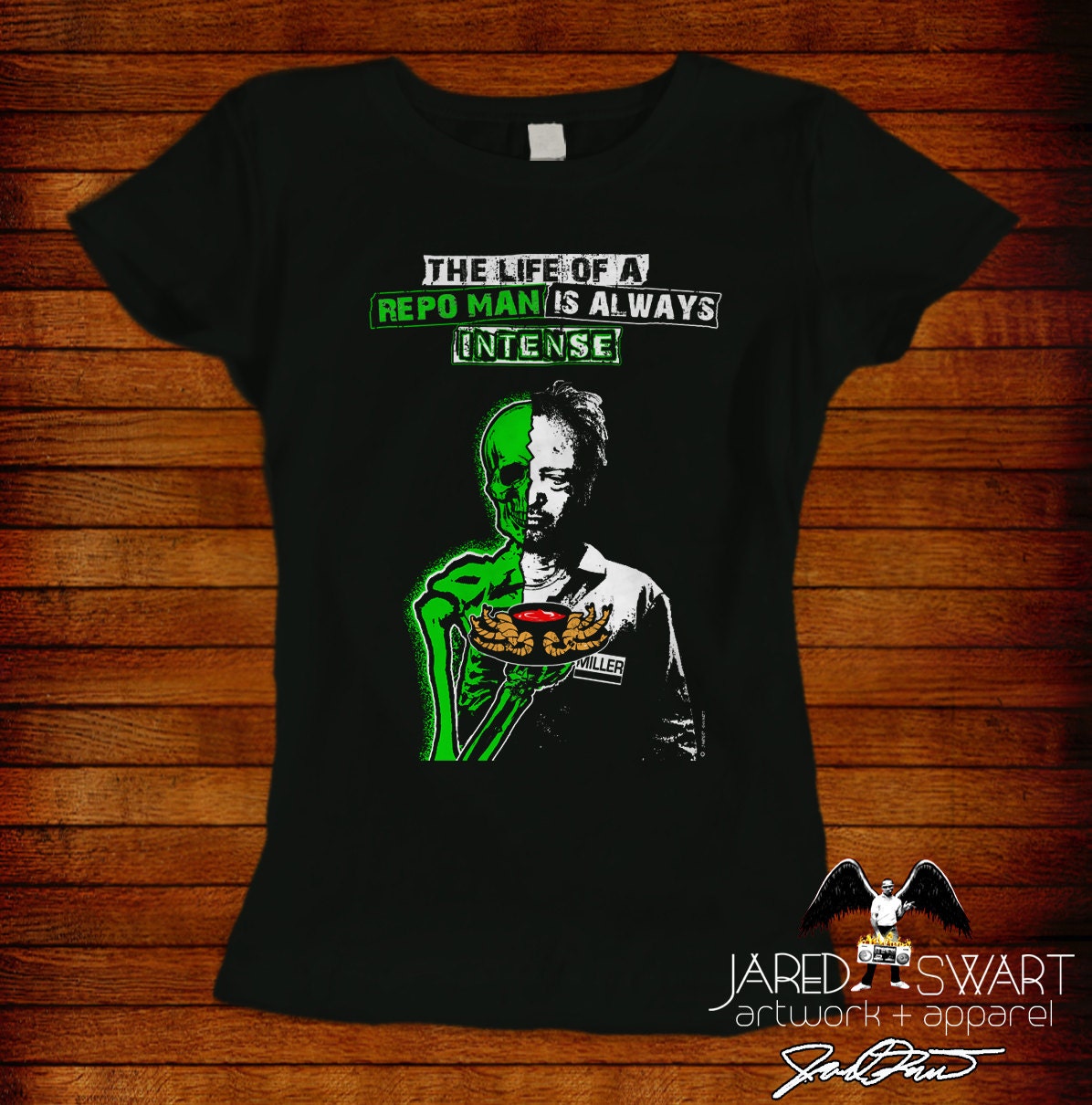 Repo Man Designer T-shirt MILLER inspired by the | Etsy