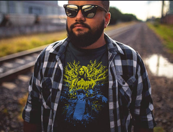 Badlands T-shirt Original Artwork by Jared Swart Inspired by | Etsy