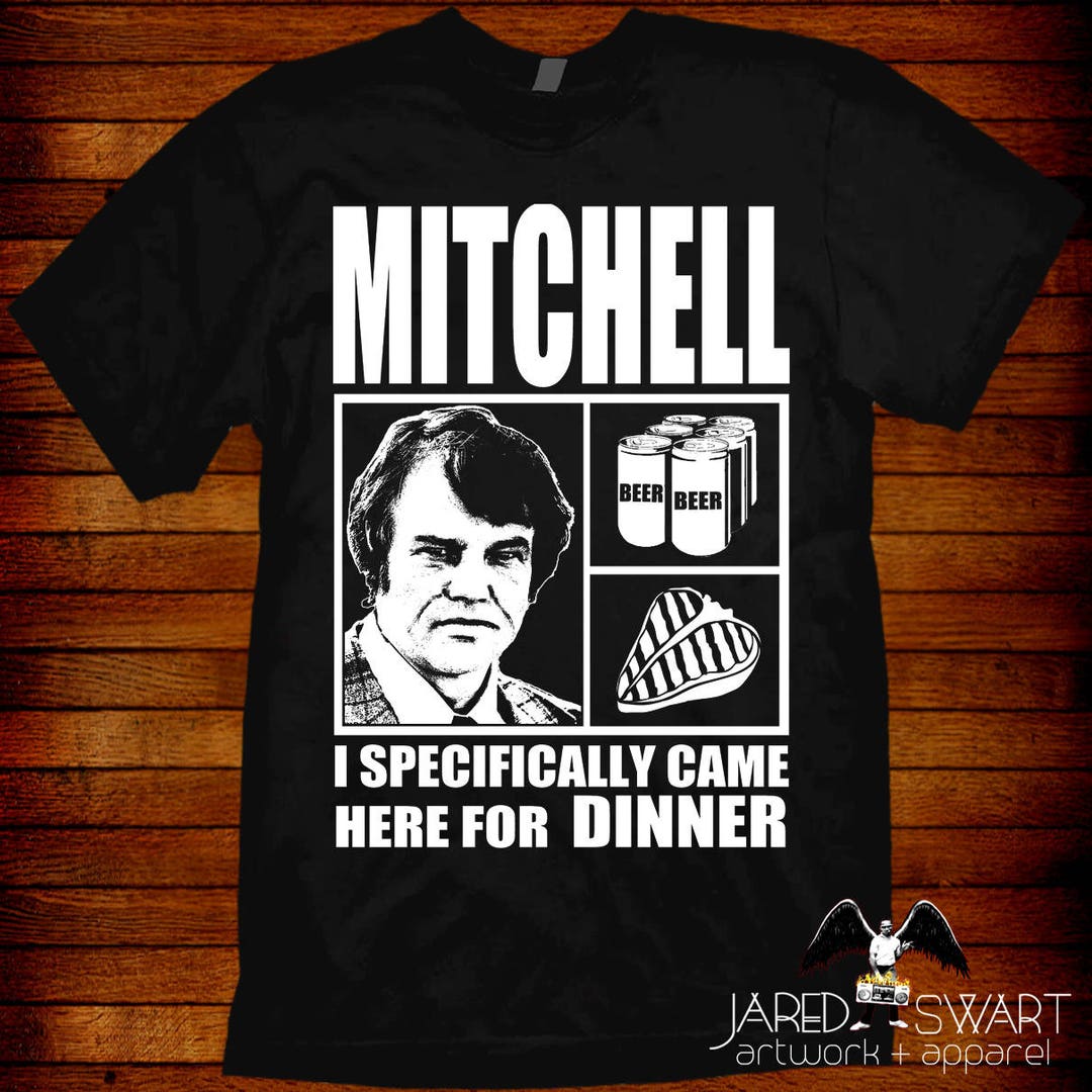 Mst3k Mitchell T Shirt Dinner Design By Jared Swart Etsy
