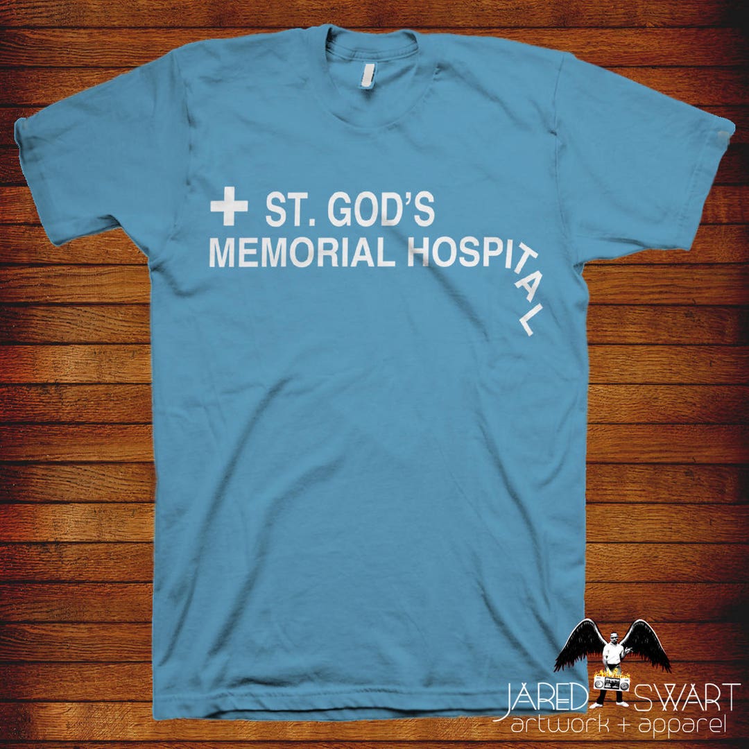 Idiocracy T-shirt "st. God's Hospital" Sizes S M L XL 2XL 3XL 4XL - Etsy