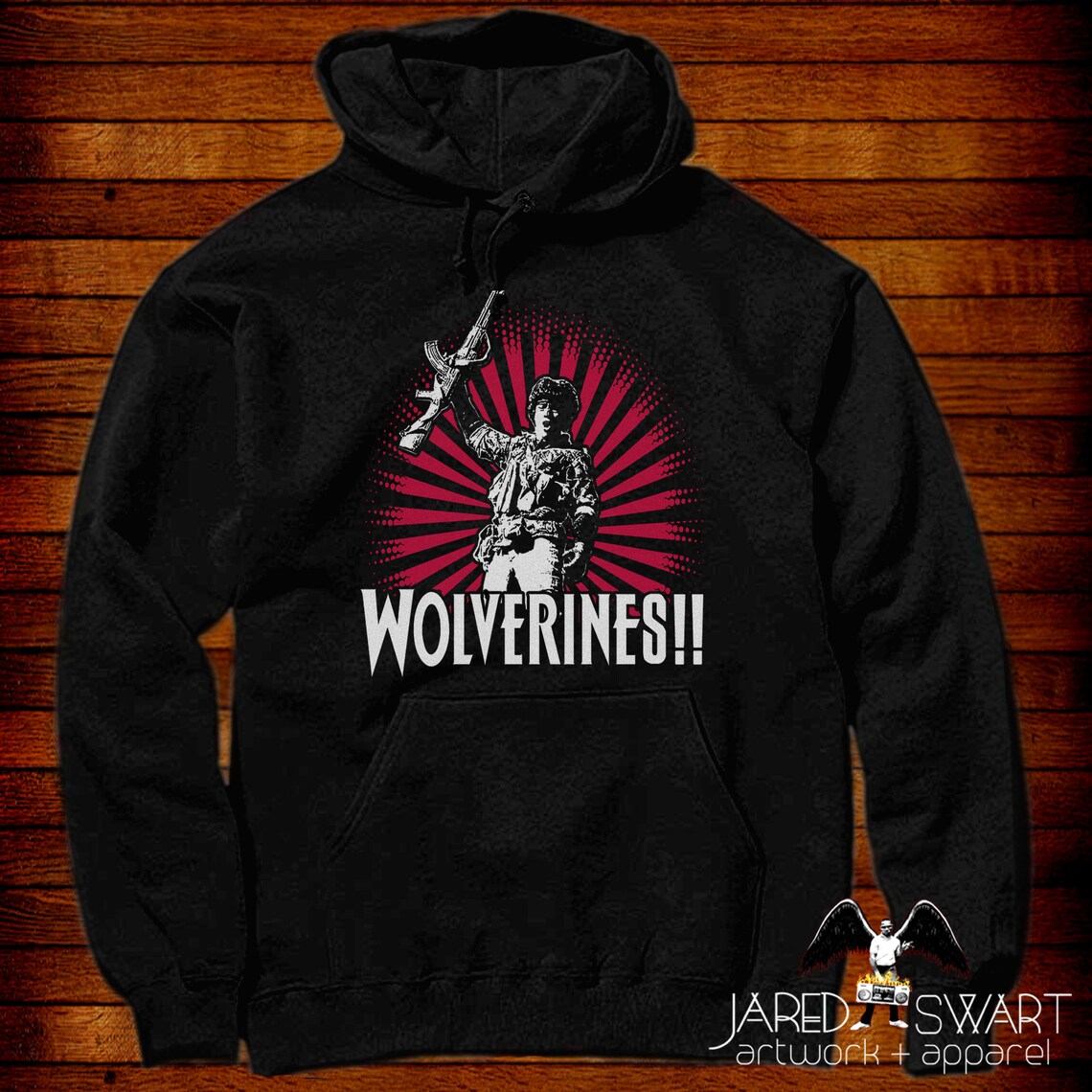 Red Dawn Wolverines Hoodie S M L XL 2XL 3XL 4XL 5XL - Etsy