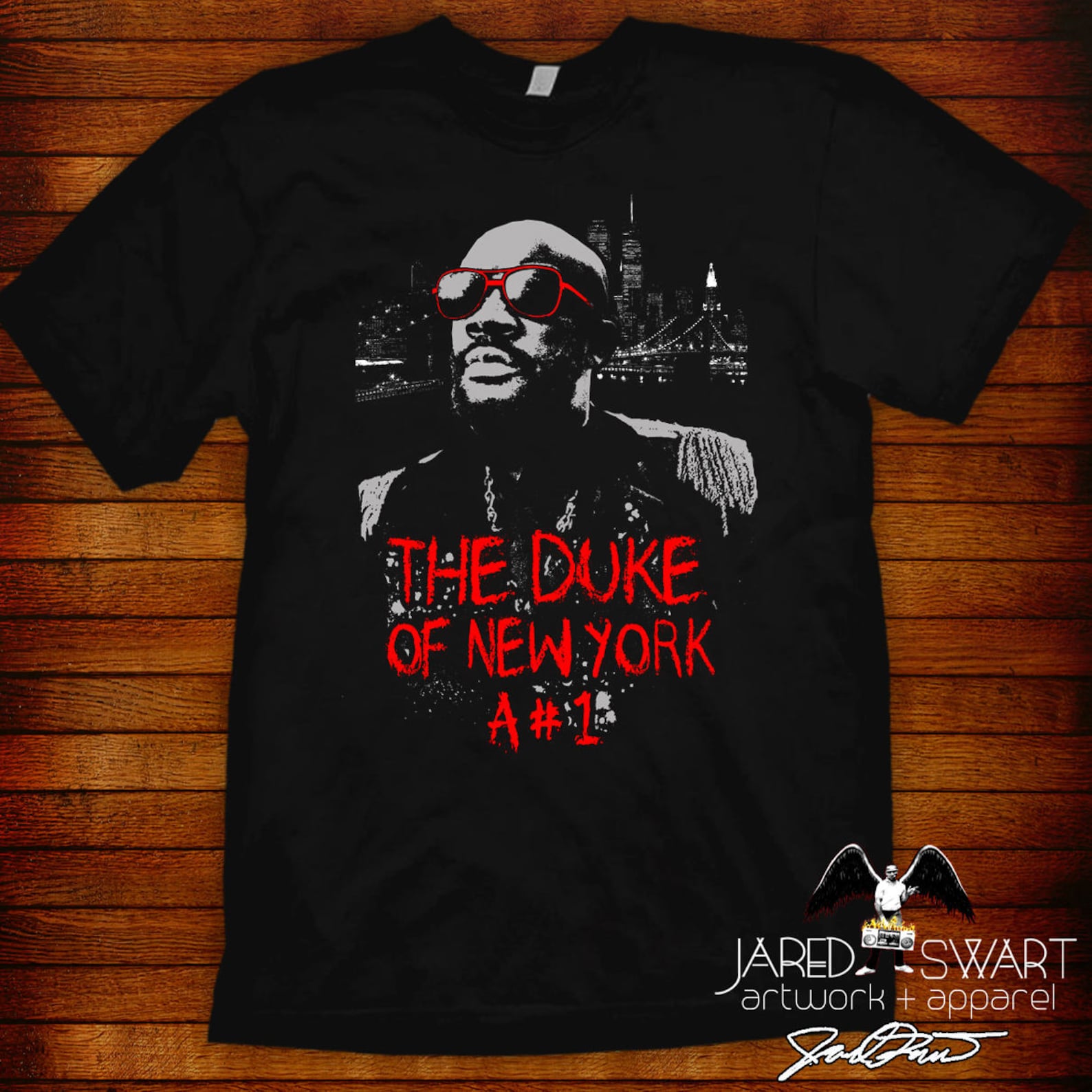 Escape From New York T-shirt the Duke by Jared Swart Artwork S - Etsy