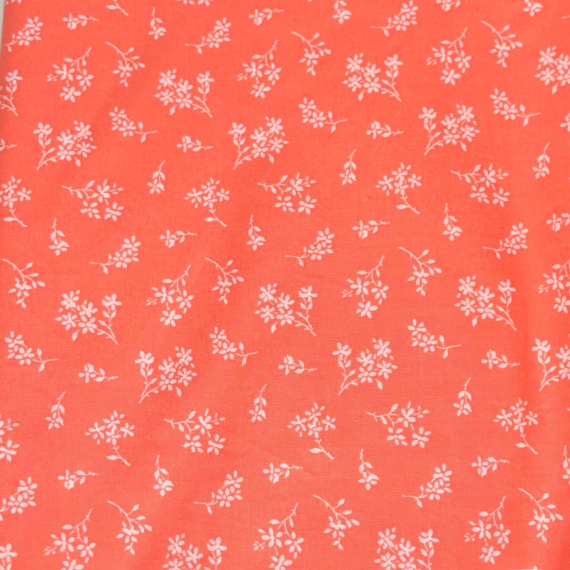 BTY 100% Cotton Quilters Showcase Joann Fabrics Peach Pink Orange Quilt ...