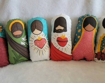 Catholic Saint Plush Doll - Etsy