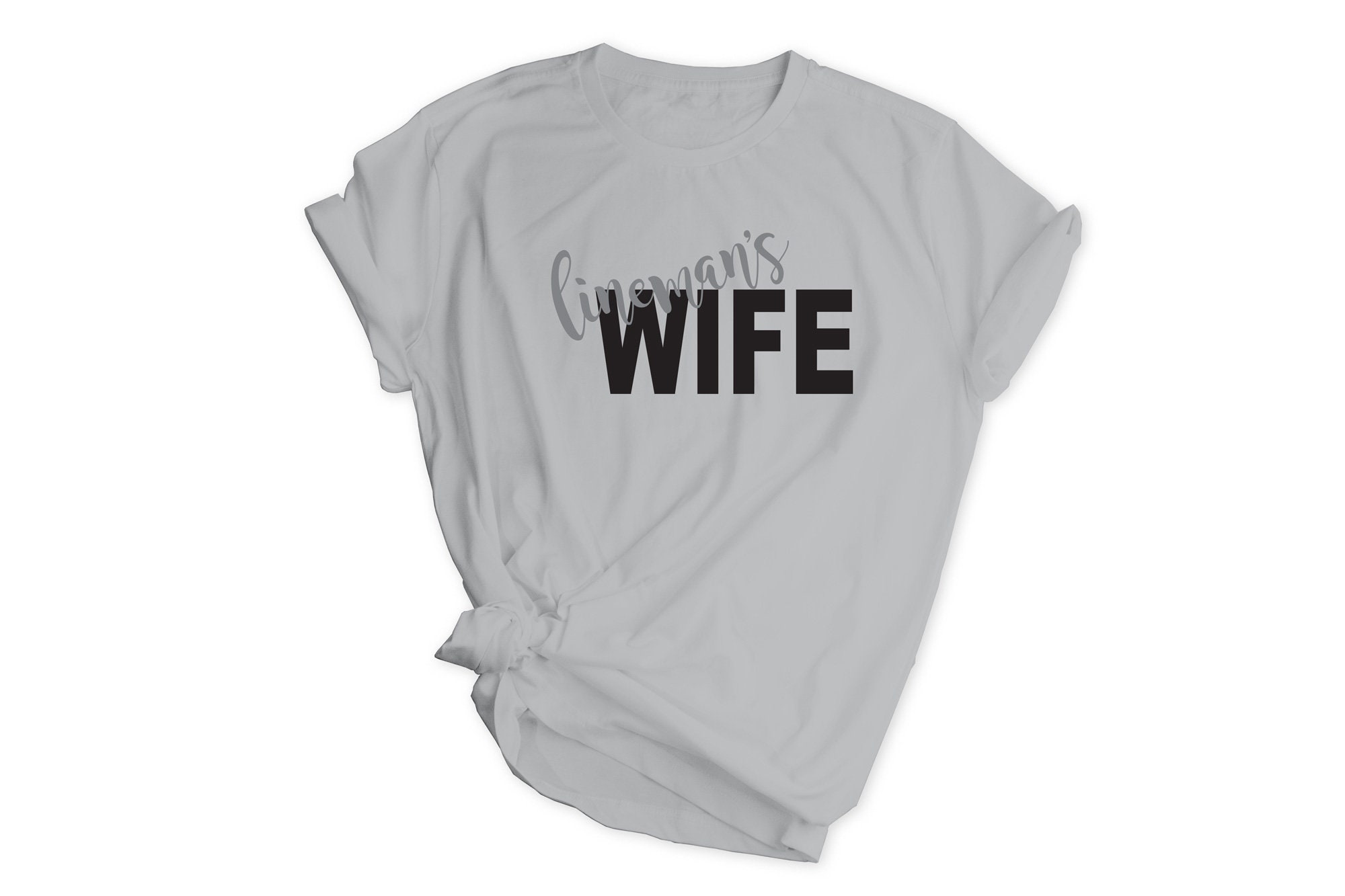 Lineman's Wife SVG / Electrical Worker / Line Man / T-shirt / Tote Bag ...