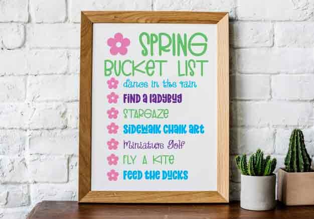 Season Bucket List Signs SVG Bundle / Sign Bundle - Etsy