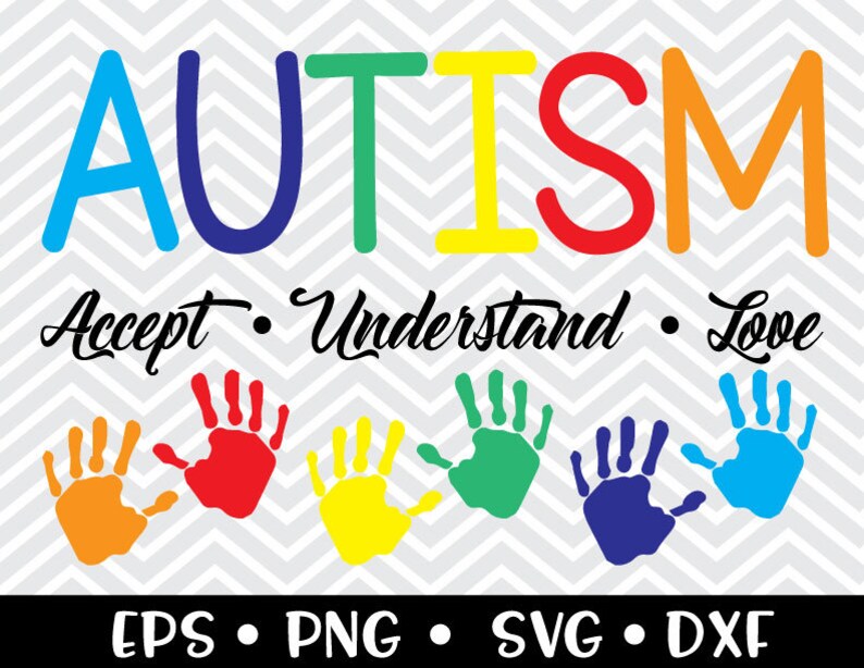 Autism Accept Understand Love SVG / Autism Awareness - Etsy