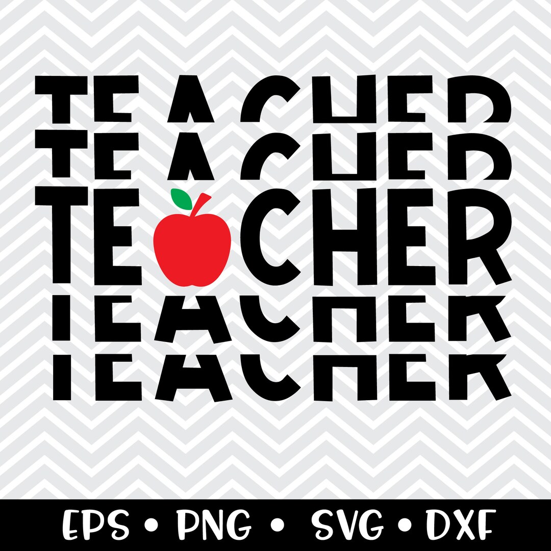 Teacher SVG / School / Teacher / Instructor / Professor - Etsy