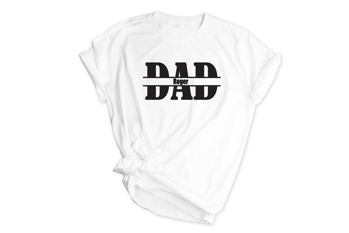 Dad Split Word SVG / Father's Day / Daddy - Etsy