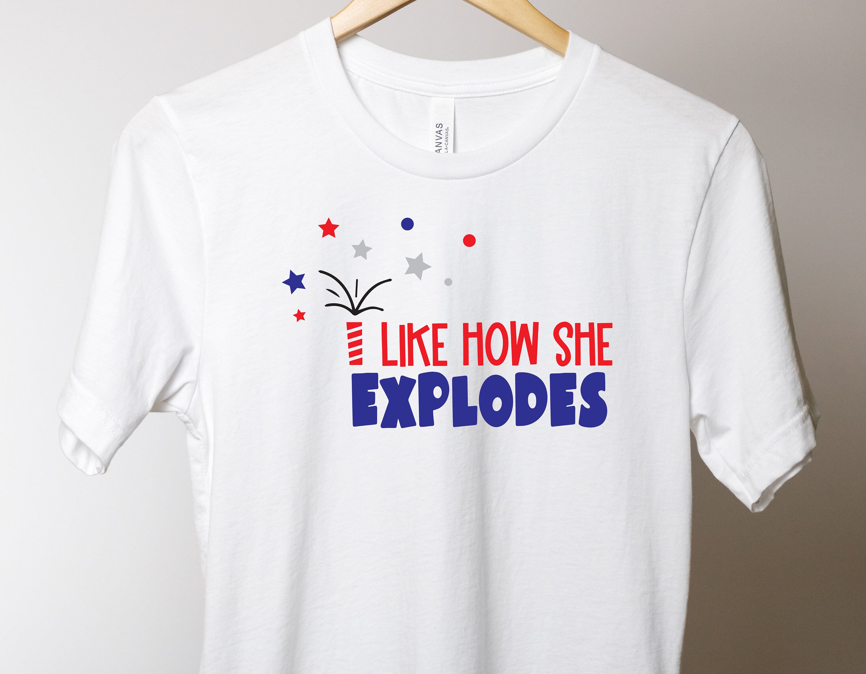 I Like How She Bangs SVG / I Like How She Explodes SVG / 4th of July ...