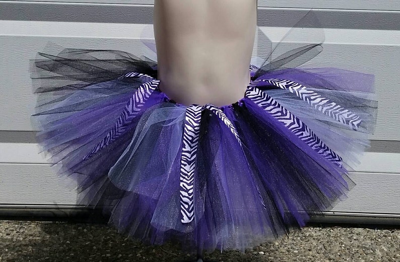 Purple Zebra Tutu Child / Teen / Adult Sizing Plus Size - Etsy